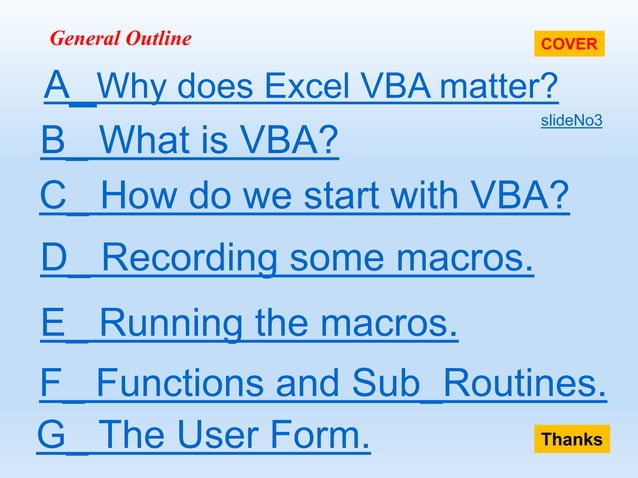 Introduction to Excel VBA/Macros | PPT
