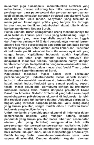 Tan Malaka - Menuju Republik Indonesia | PDF