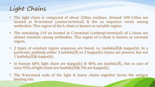 Immunoglobulins | PPTX