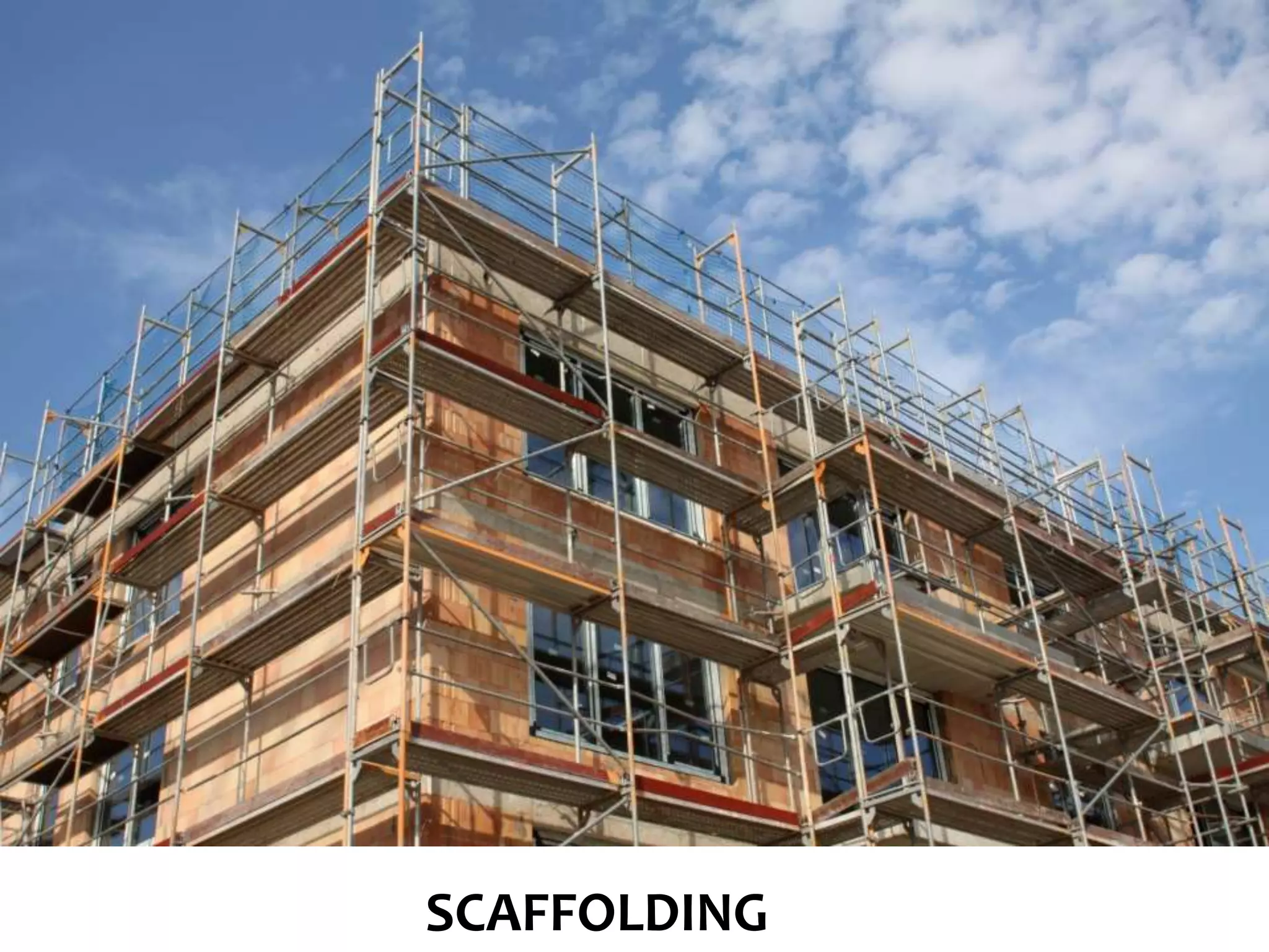 FORMWORK, SCAFFOLDING, CENTERING | PPTX