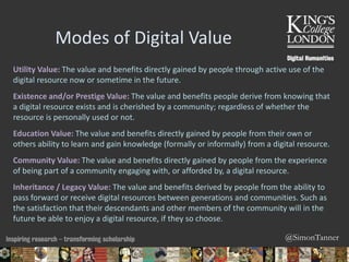 Developing the Balanced Value Impact Model to assess the impact of ...