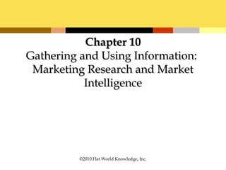 Gather Information Research
