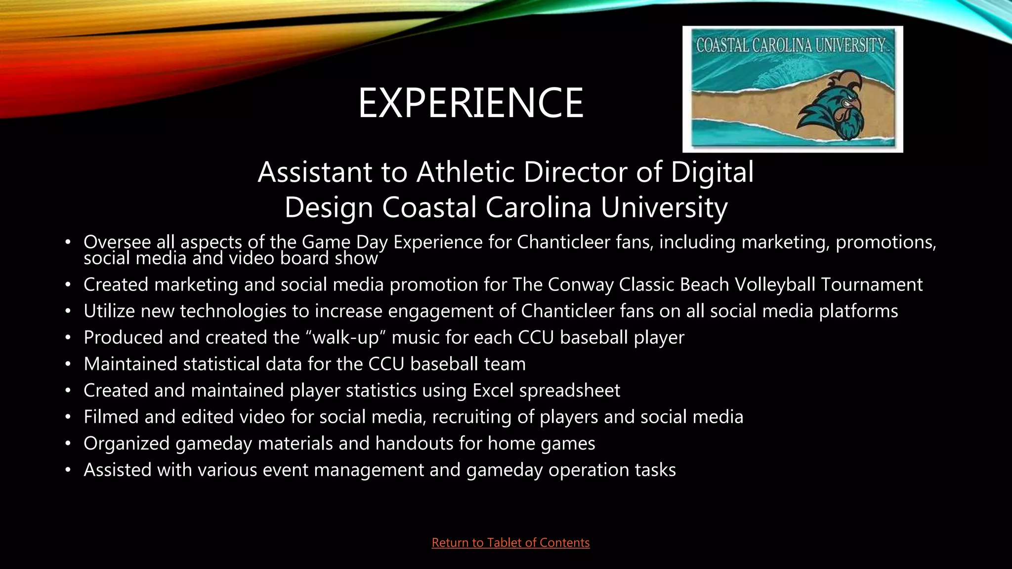 Tanner e-portfolio | PPTX