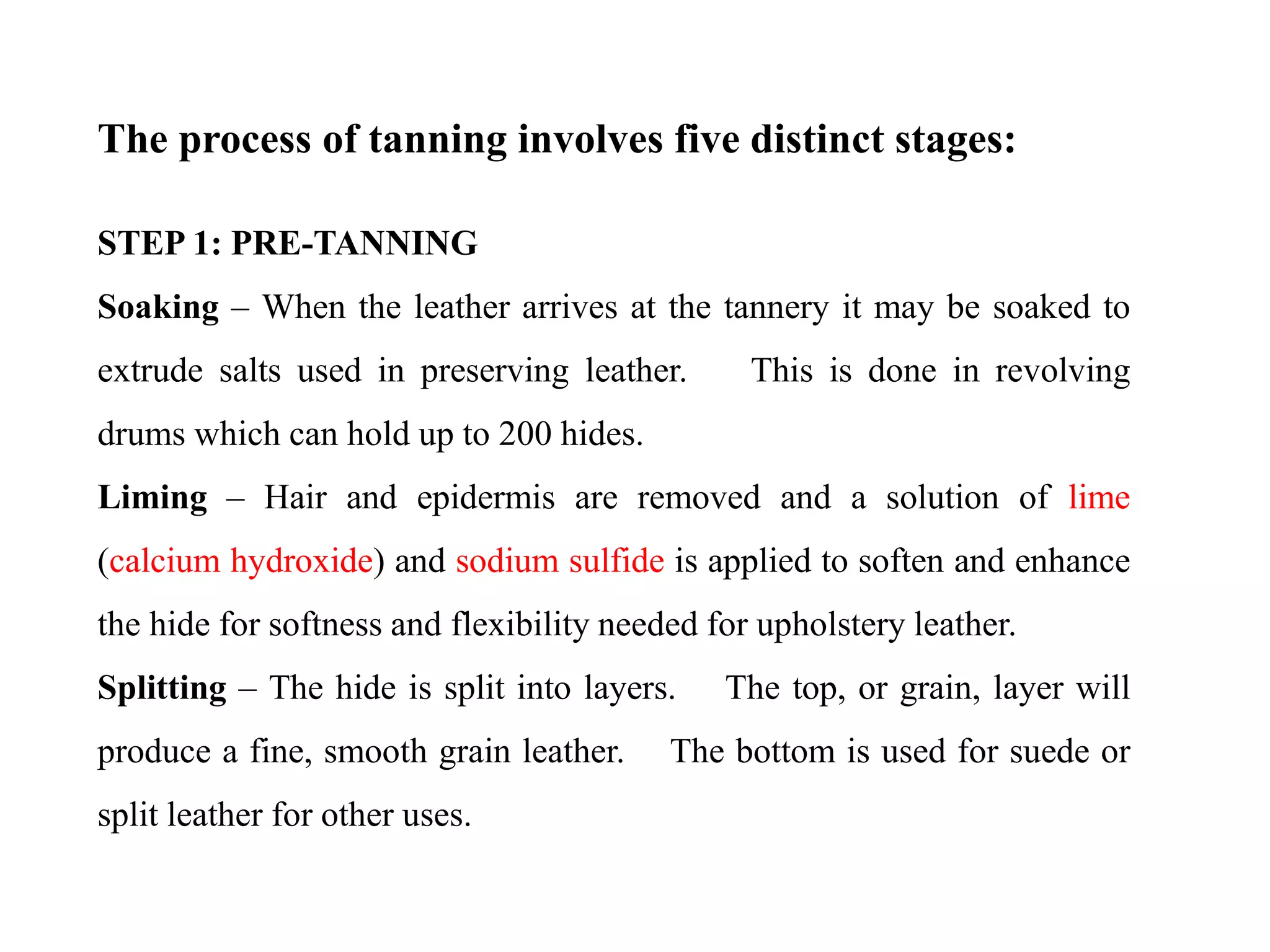 Tannery industrial process, Waste generation, and Waste management.pptx