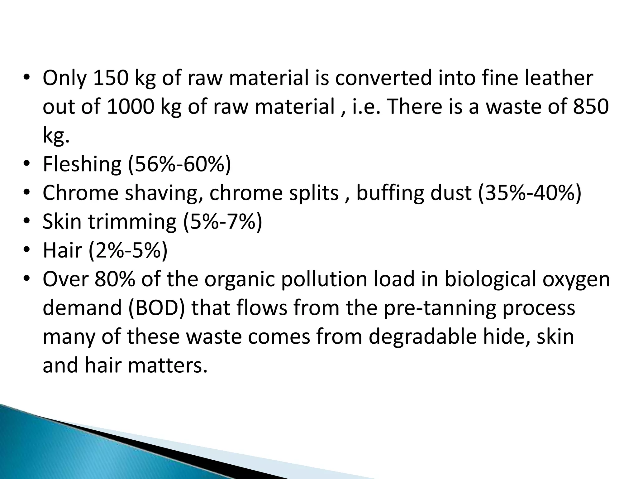 Tannery Waste Management | PPTX