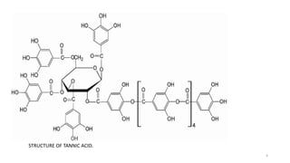 Tannic acid power point presentation | PPTX