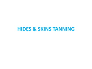 Tanning | PPTX