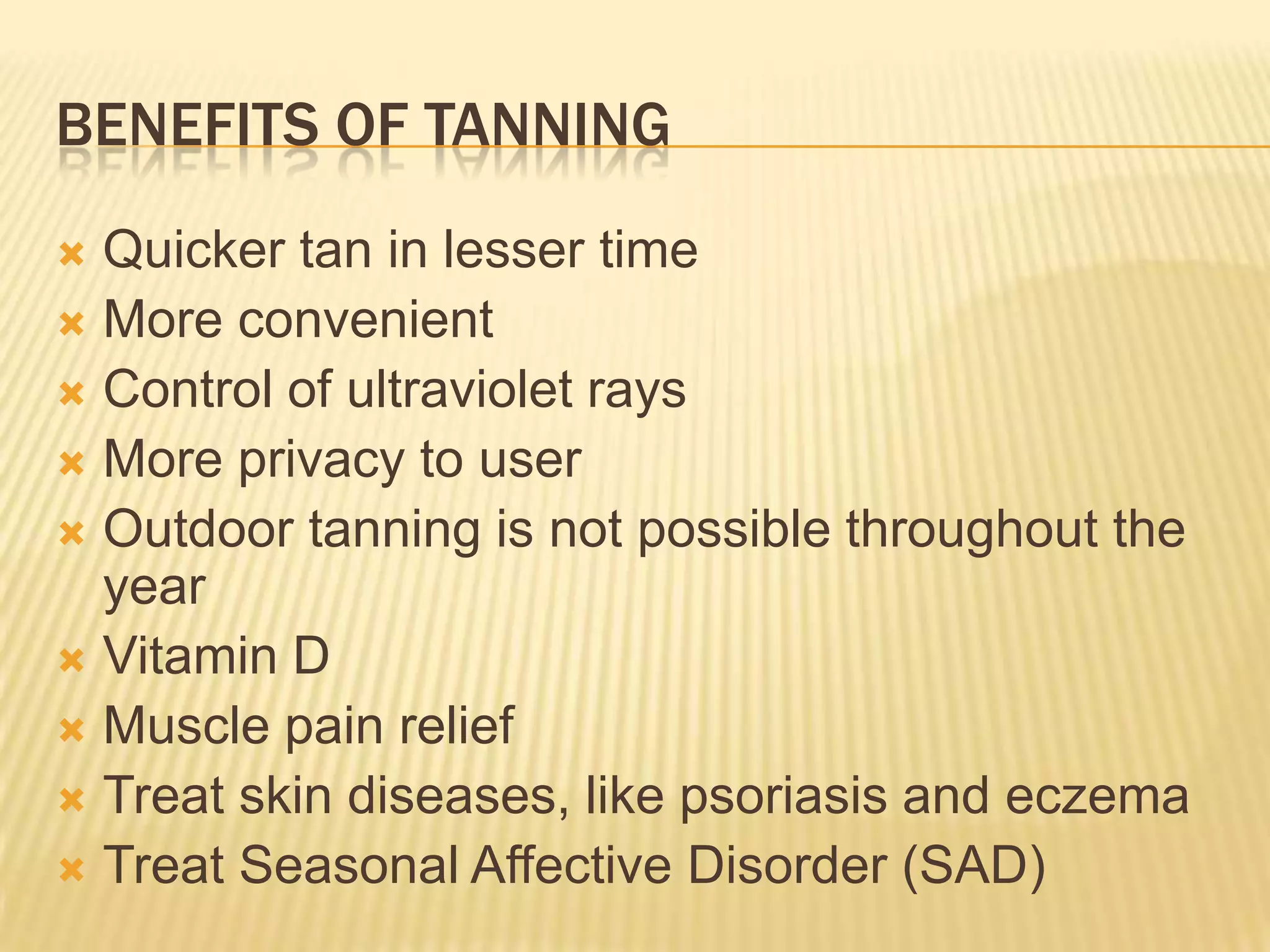 Tanning salons | PPT