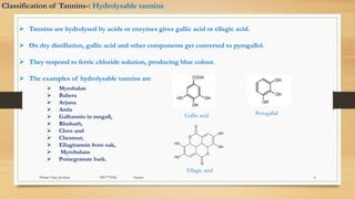 Tannins | PPTX
