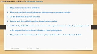 Tannins | PPTX