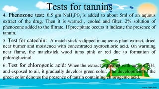 Tannins | PPTX