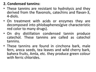 Tannins | PPTX