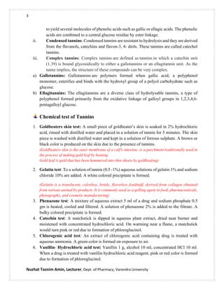 Tannins | PDF