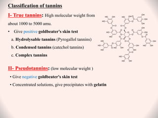 Tannins structure in medicinal plants.pptx