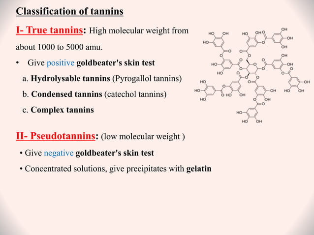 Tannins structure in medicinal plants.pptx