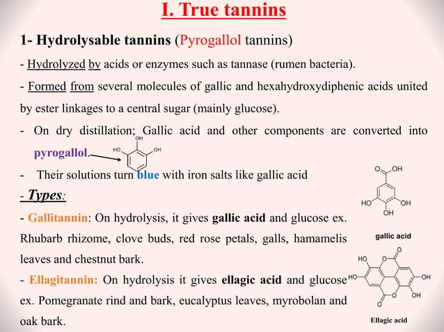 Tannins structure in medicinal plants.pptx