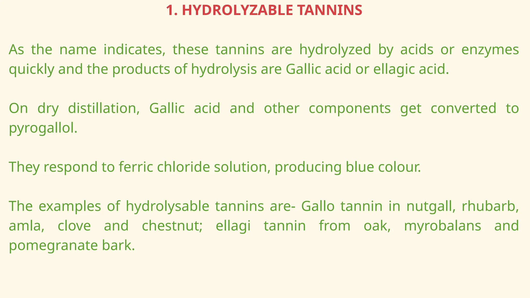 DEFINITION, CLASSIFICATION, PROPERTIES AND IDENTIFICATION TESTS FOR ...