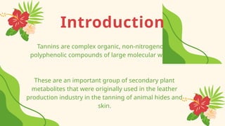 DEFINITION, CLASSIFICATION, PROPERTIES AND IDENTIFICATION TESTS FOR ...