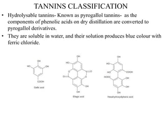 Introduction to secondary metabolite TanninTannins | PPTX