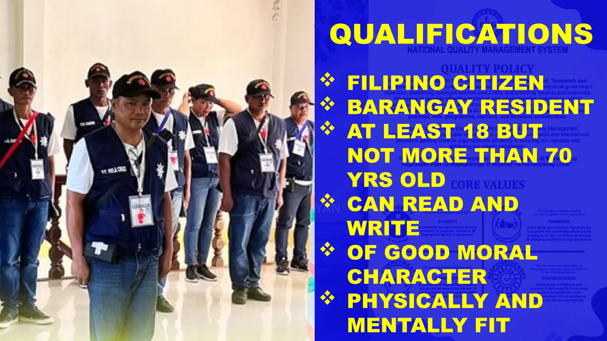 TANOD training presentation for stakeholders | PPTX