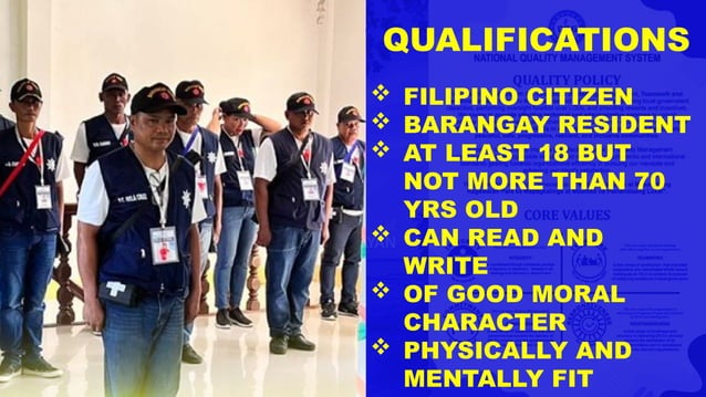 TANOD training presentation for stakeholders | PPTX