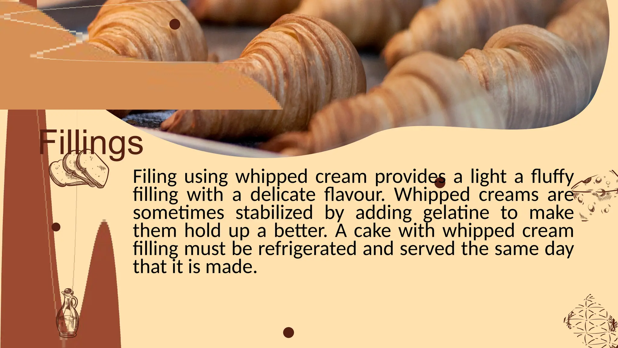 prepare and select fillings for cakes pptx | PPTX