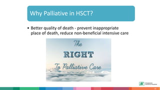 Tan Sheng Lian - Role of Nursing in HSCT and Palliative Intervention in ...