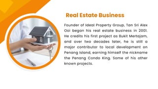 Tan Sri Alex Ooi - A Market Leader | PPTX