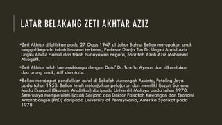 Tan sri zeti akhtar aziz | PDF