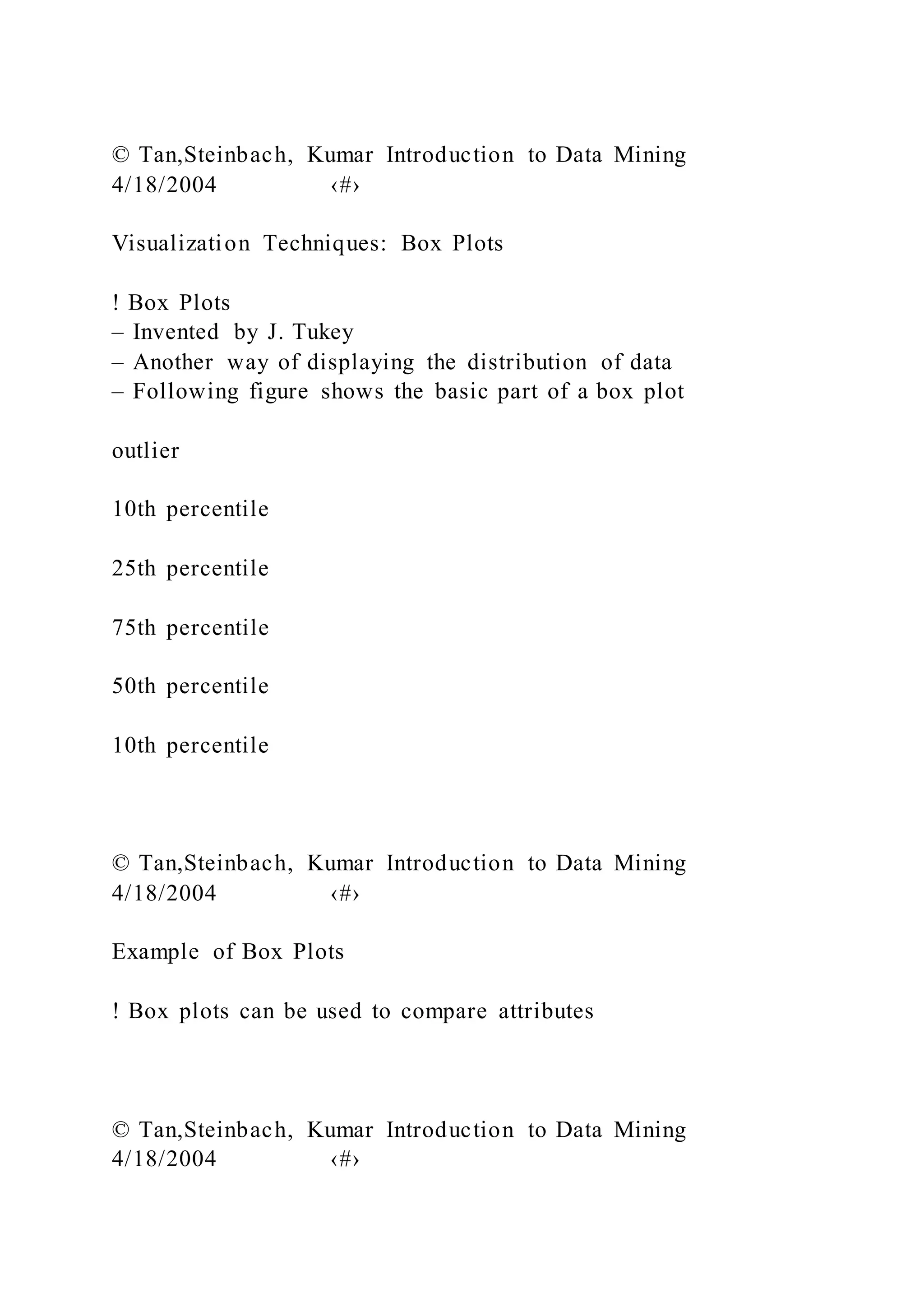 © Tan,Steinbach, Kumar Introduction to Data Mining 418 | DOCX