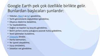 Tansu Sena ERKAN Google Earth.pptx