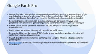 Tansu Sena ERKAN Google Earth.pptx