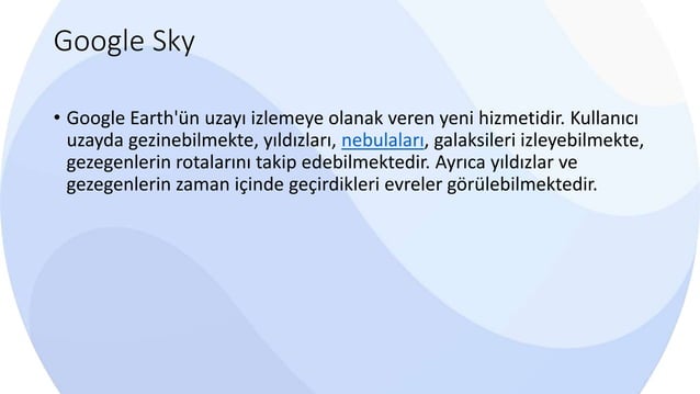 Tansu Sena ERKAN Google Earth.pptx