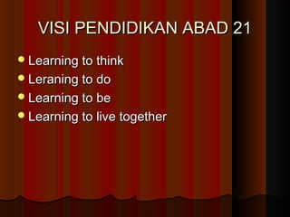 Tantangan abad 21 copy | PPT