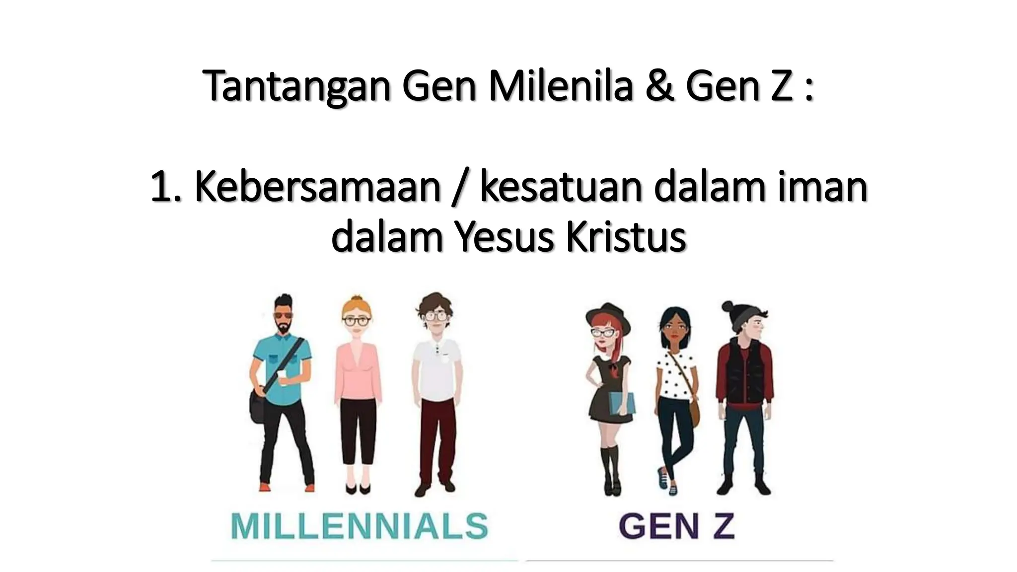 Tantangan Serta Isu-Isu Generasi Milenial & Generasi Z.pptx