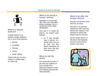 Tantrum brochure | DOC