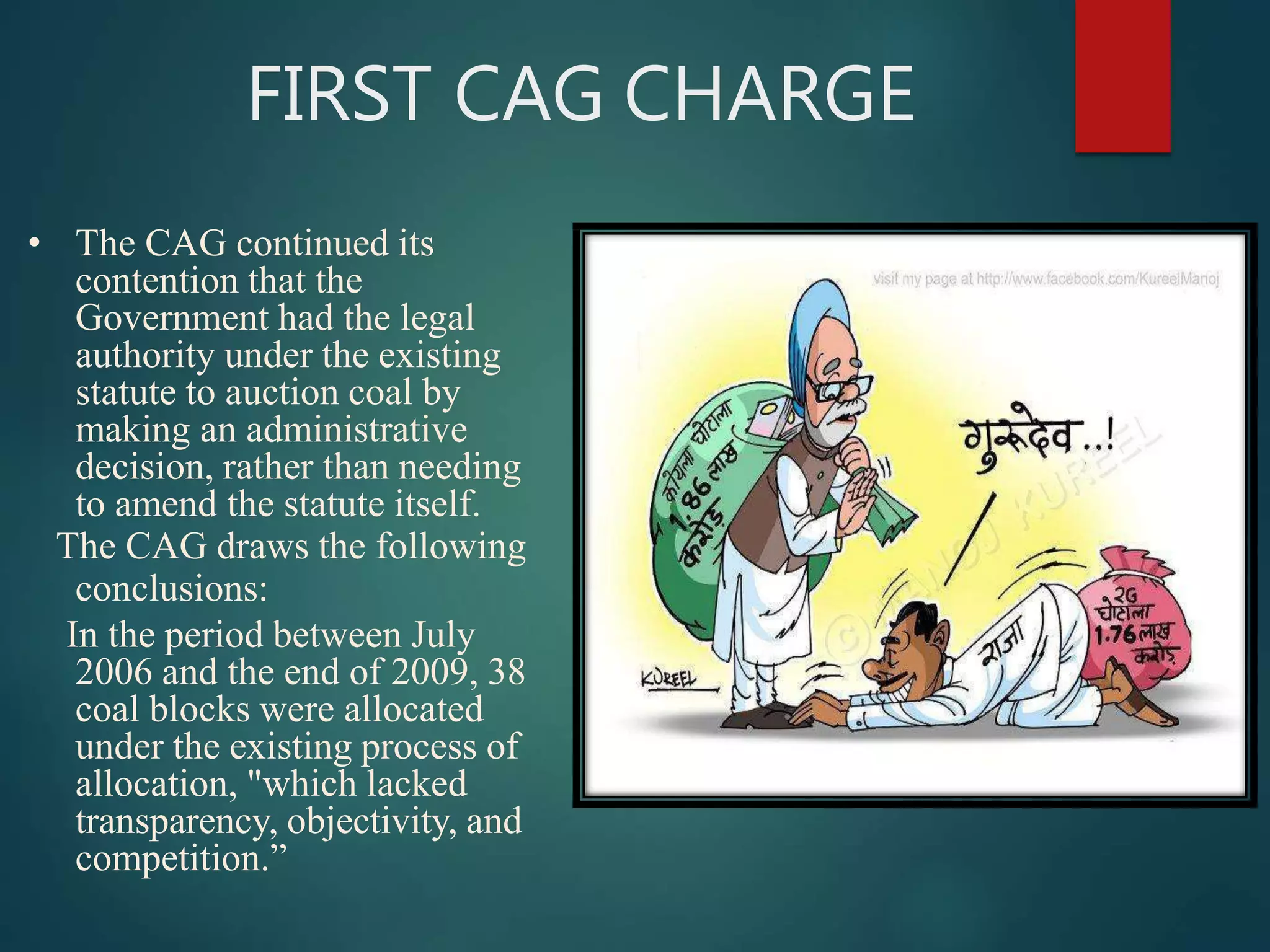 Coal Scam India(Coal Gate) ppt. | PPTX