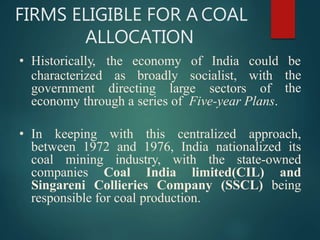 Coal Scam India(Coal Gate) ppt. | PPTX