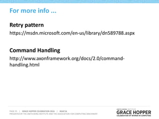 Building Resilient Distributed Systems by Using Caching Command and Rollback-Replay | PPT