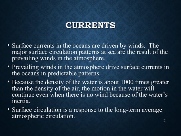 Ocean Currents | PPT