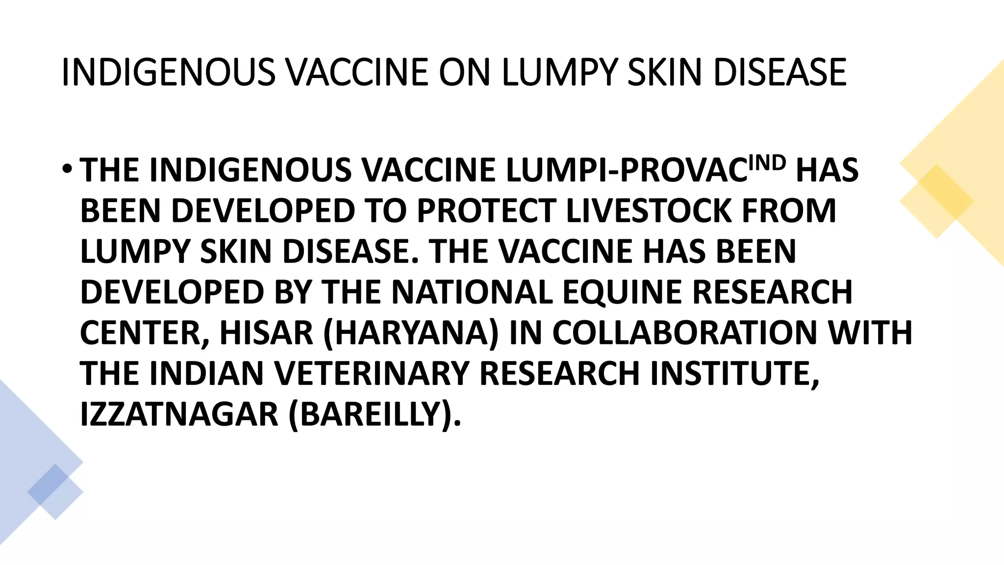 Lumpy Skin Disease slideshare | PPTX