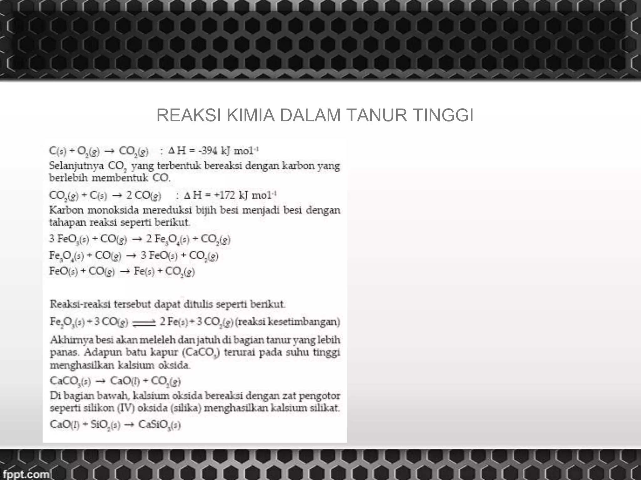 Tanur tinggi | PPTX