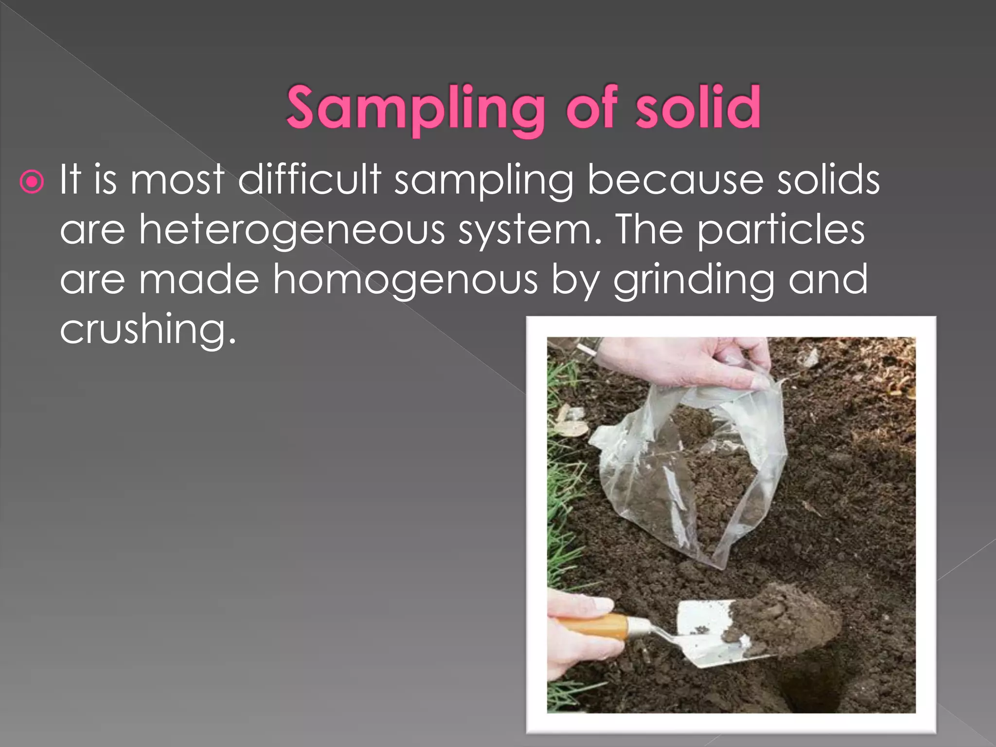 sampling of solid | PDF