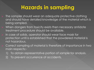 sampling of solid | PDF