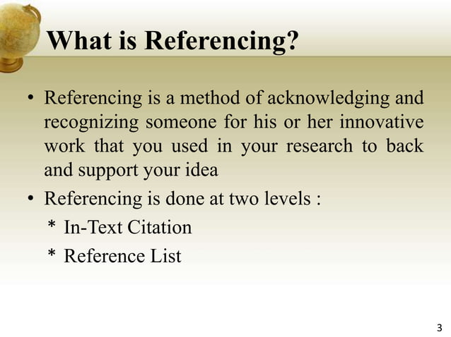 Referencing Styles in Research | PPTX
