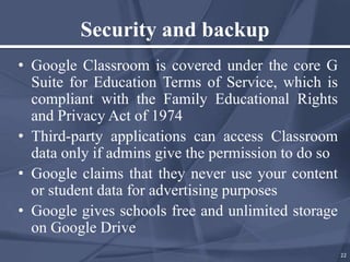 GOOGLE CLASSROOM | PPTX