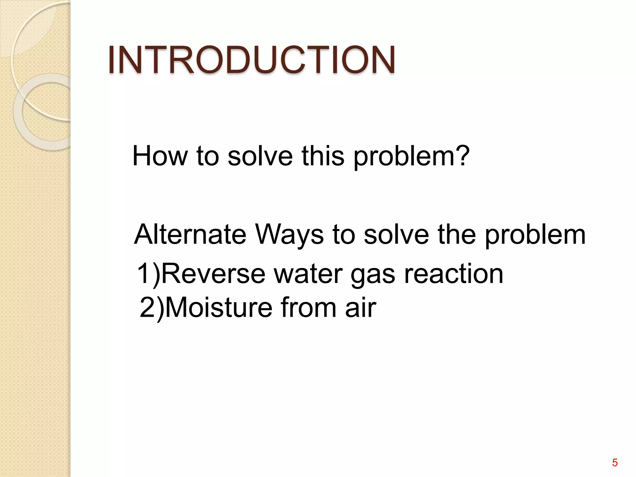 Extraction of water from air using activated alumina balls | PPT
