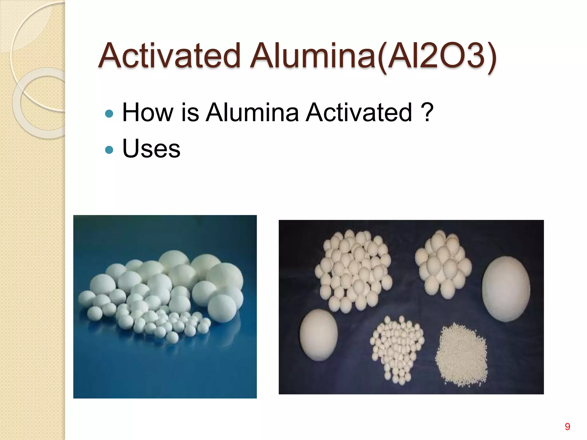 Extraction of water from air using activated alumina balls | PPT