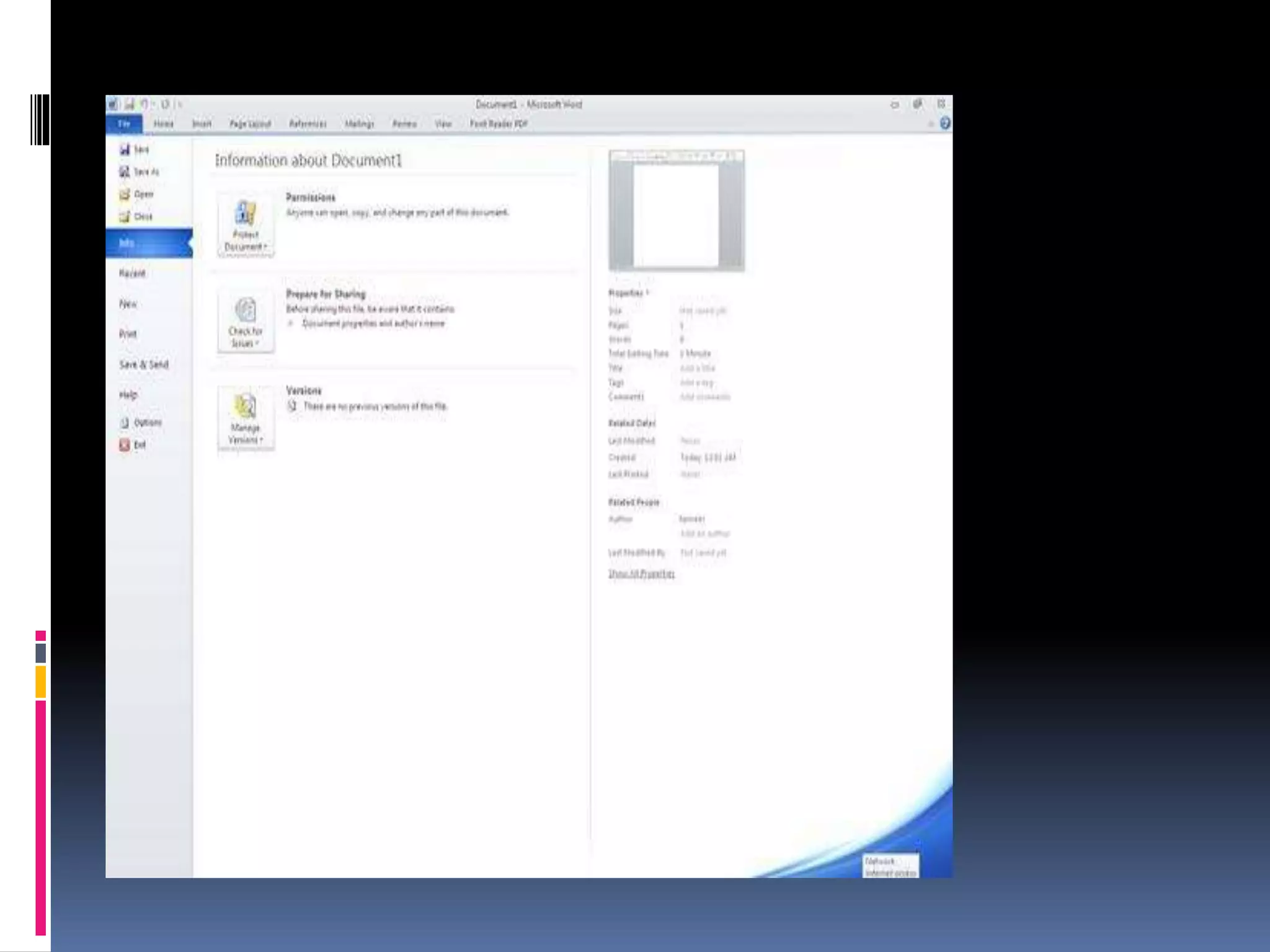 Microsoft Word Home tab Presentation | PPTX