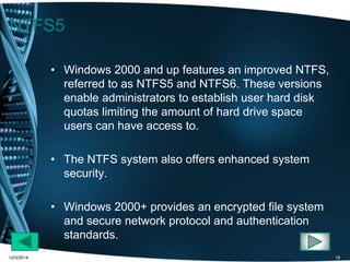 NTFS vs FAT | PPTX